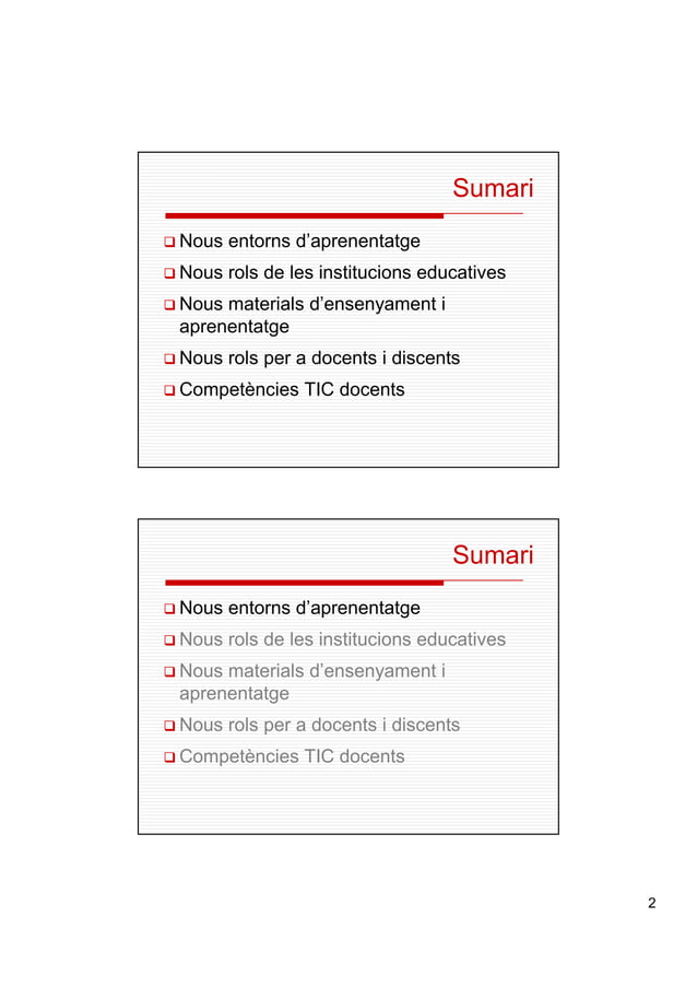 Ppt tic i educació | PDF