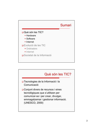 Ppt tic i societat | PDF