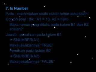 Ppt tik RUMUS EXCEL | PPT