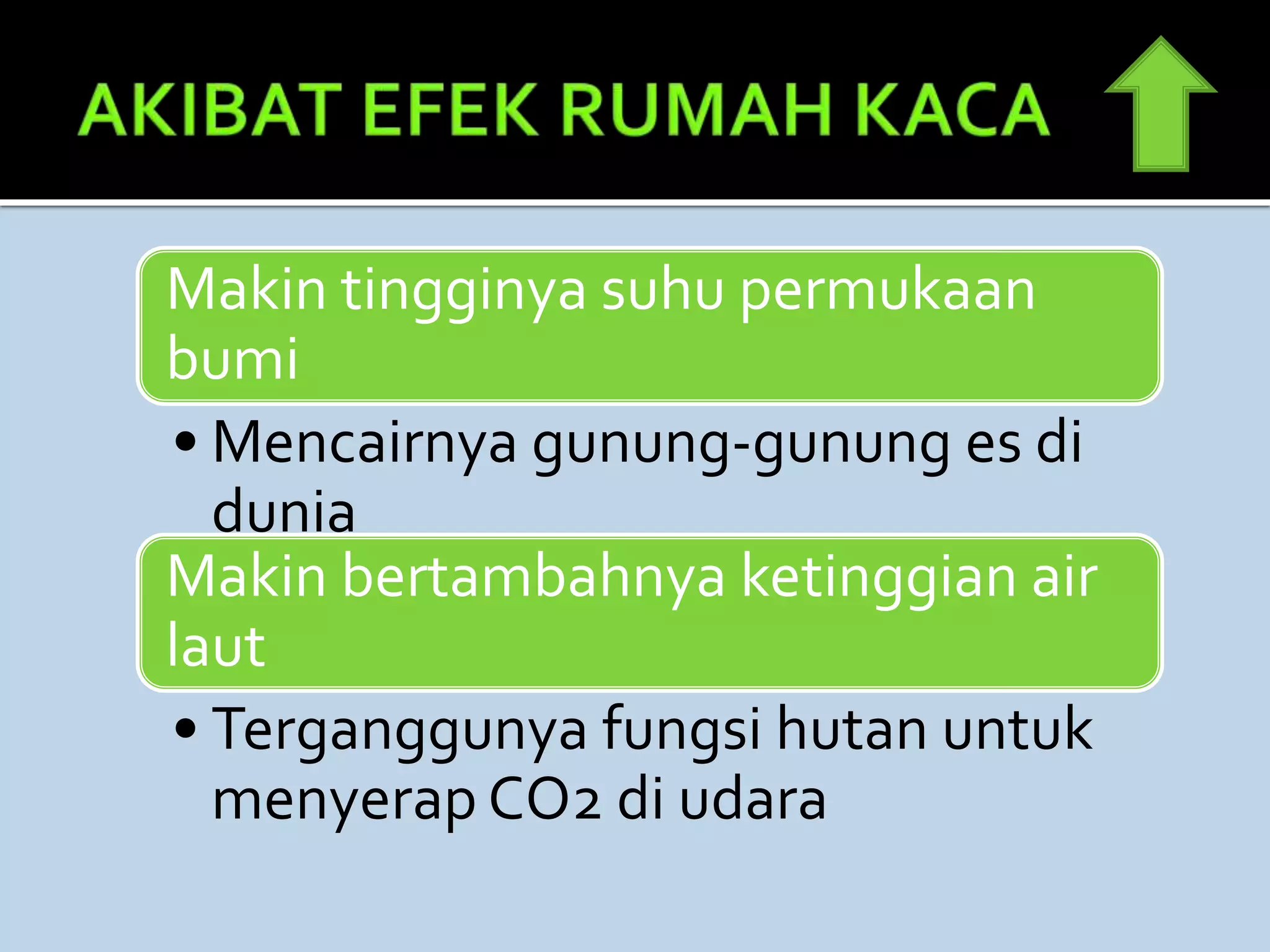efek rumah kaca | PPTX