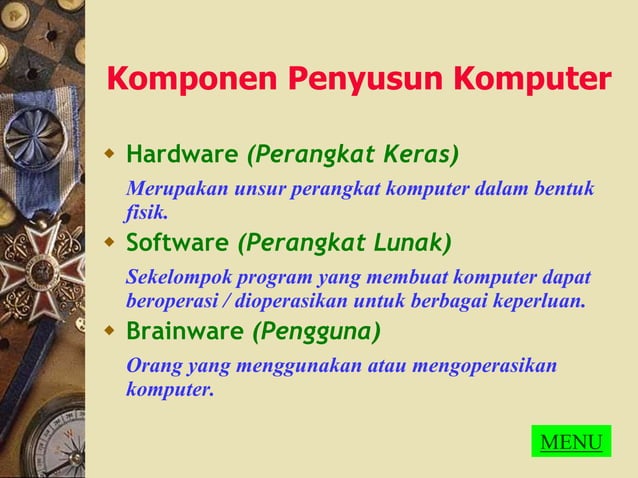 prinsip dasar sistem komputer ppt tik prakarya | PPT