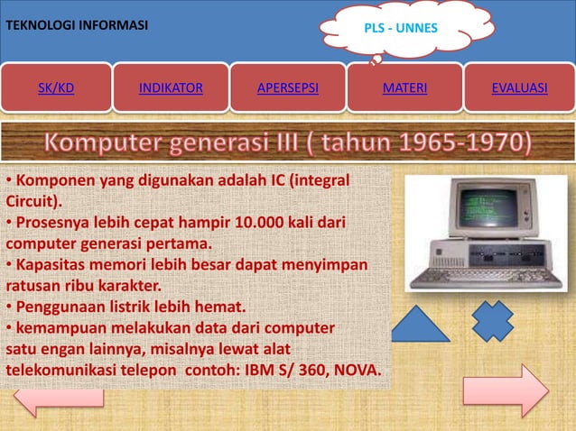 ppt sejarah perkembangan komputer | PPT