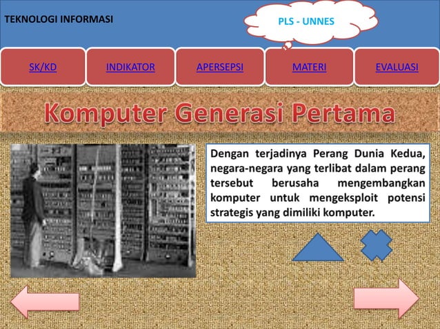 Sejarah Perkembangan Generasi Komputer | PPTX