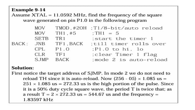 PPT TIMERS AND COUNTERS MICROCONTROLLERS | PPTX | Technology & Computing