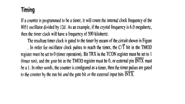 PPT TIMERS AND COUNTERS MICROCONTROLLERS | PPTX | Technology & Computing