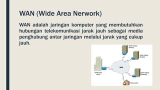 Tipe Jaringan dan Topologi Jaringan | PPTX