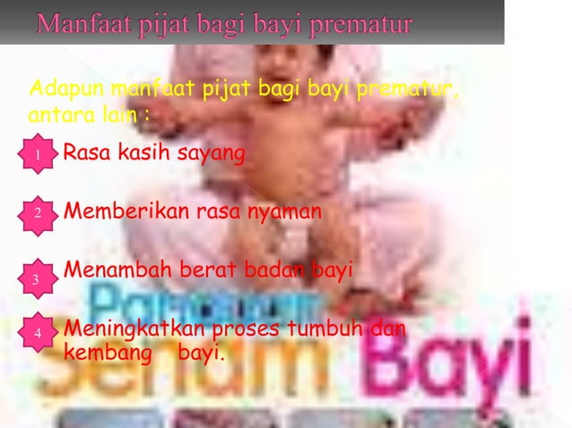 Senam dan Pijat pada Bayi | PPT
