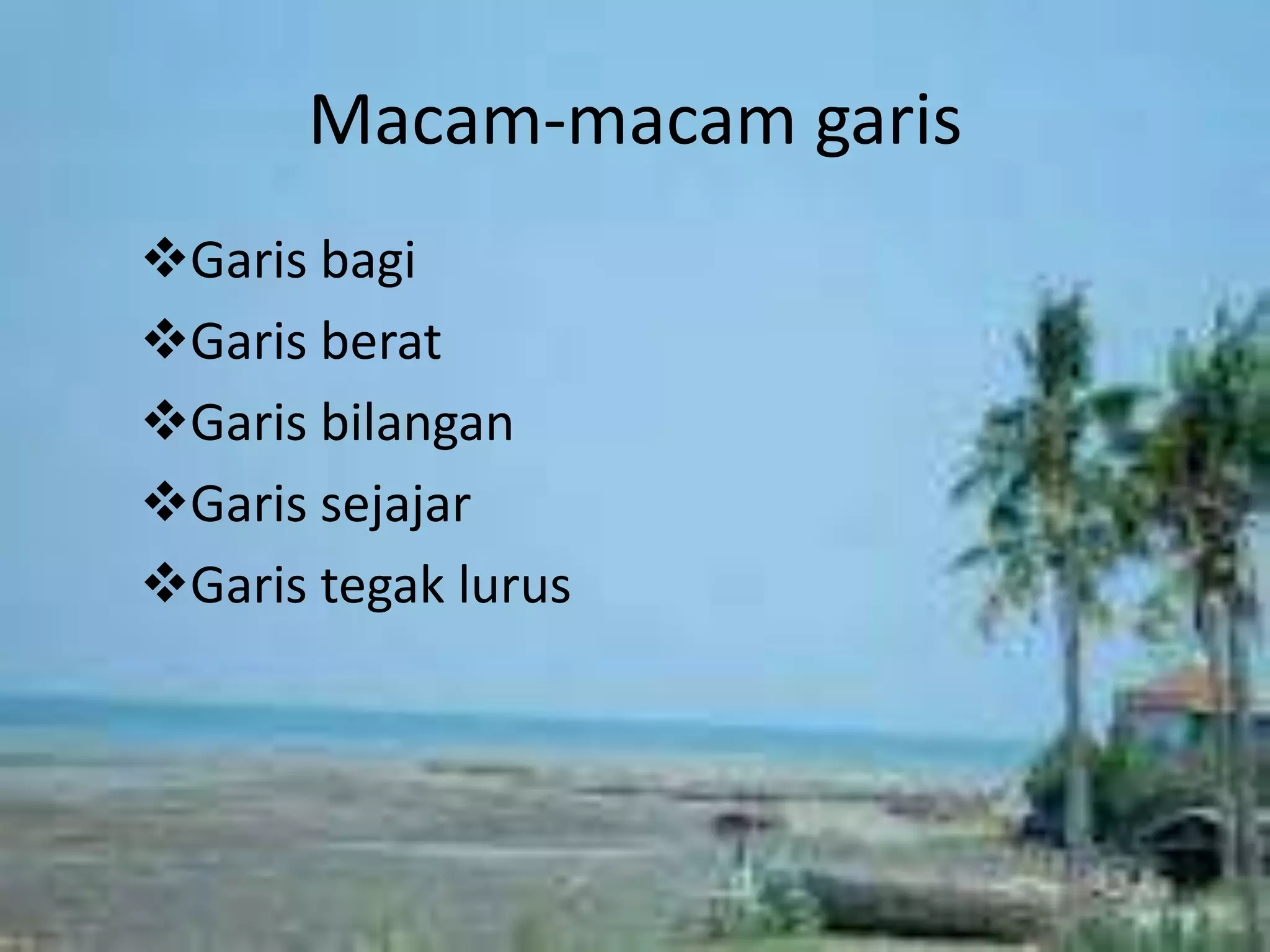 Titik, Garis, Sudut, Kurva | PPTX