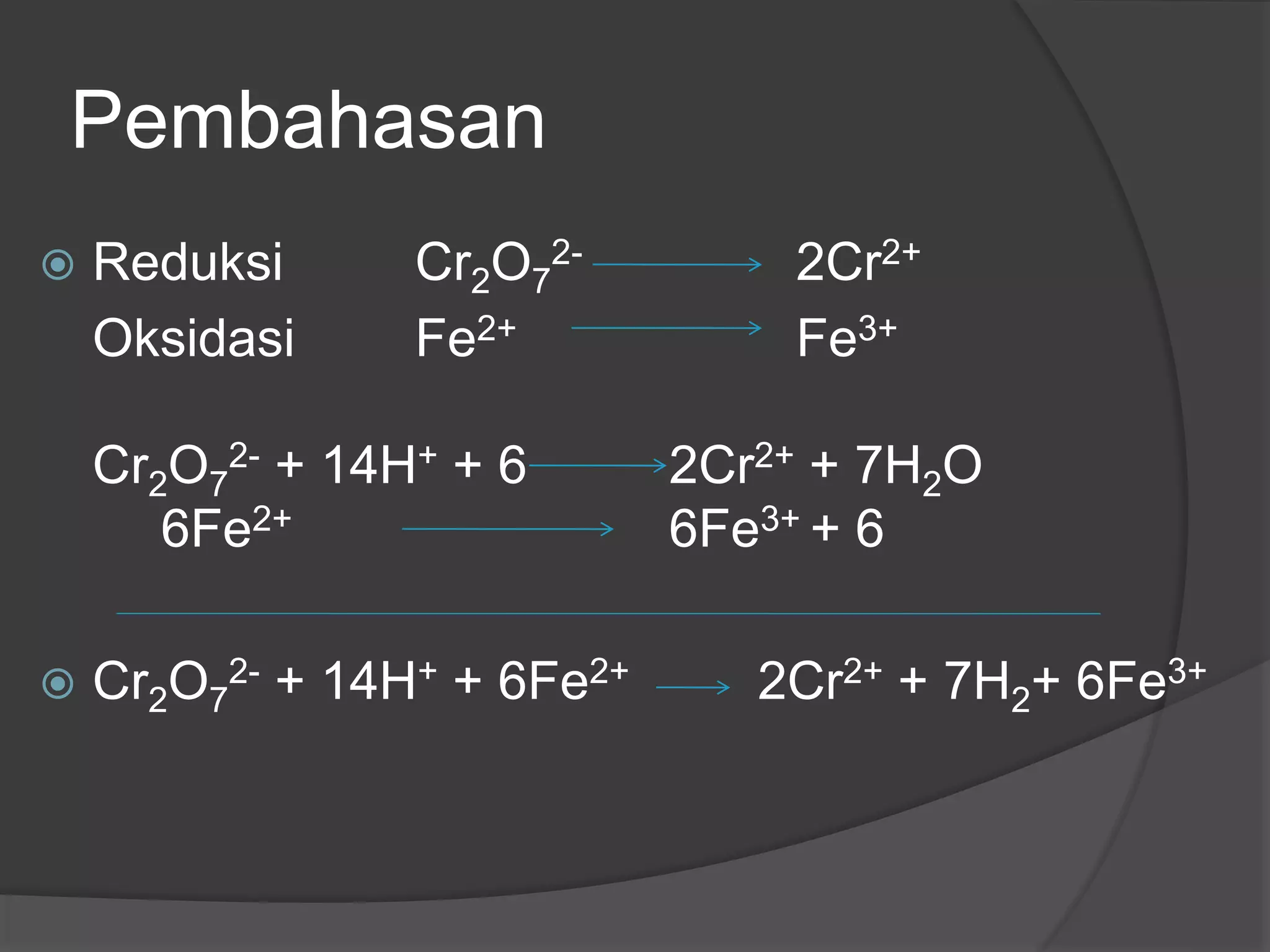 Ppt titrasi redoks | PPTX