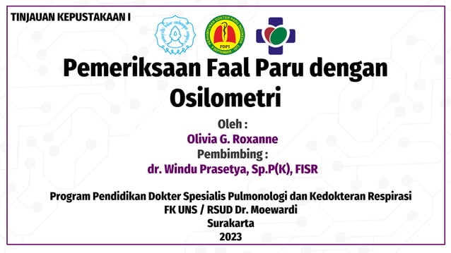 oscillometry for assessing lung function | PDF