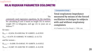 oscillometry for assessing lung function | PDF