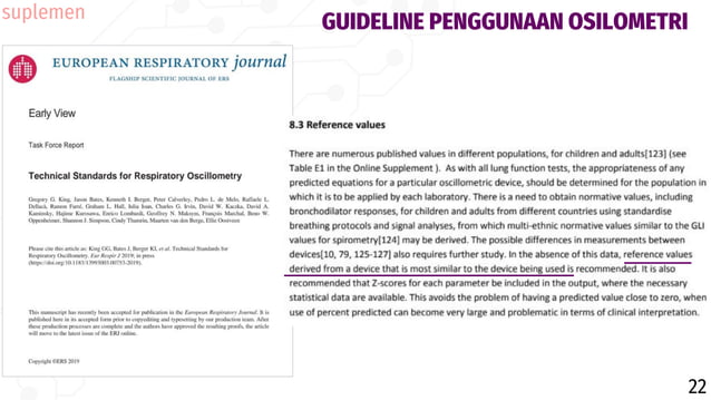 oscillometry for assessing lung function | PDF