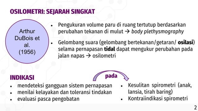 oscillometry for assessing lung function | PDF