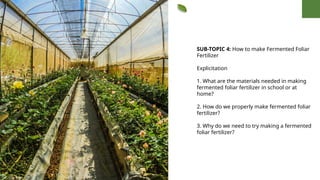 PPT_TLE-7_QUARTER 2_WEEK 3_DAY 3. pptx | PPTX