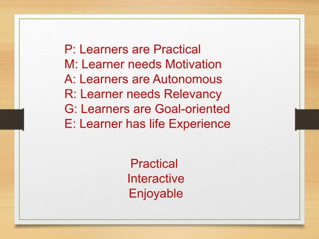 Training Methods and Training Objectives | PPT