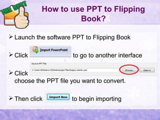 PPT to flipping book | PPT