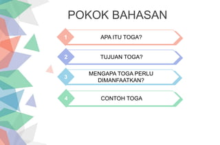 Pemanfaatan tanaman obat keluarga | PPTX