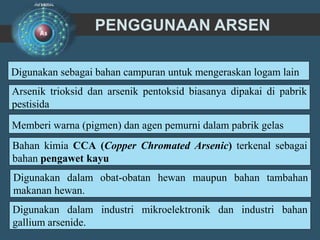 TOKSIKOLOGI ARSEN | PPTX