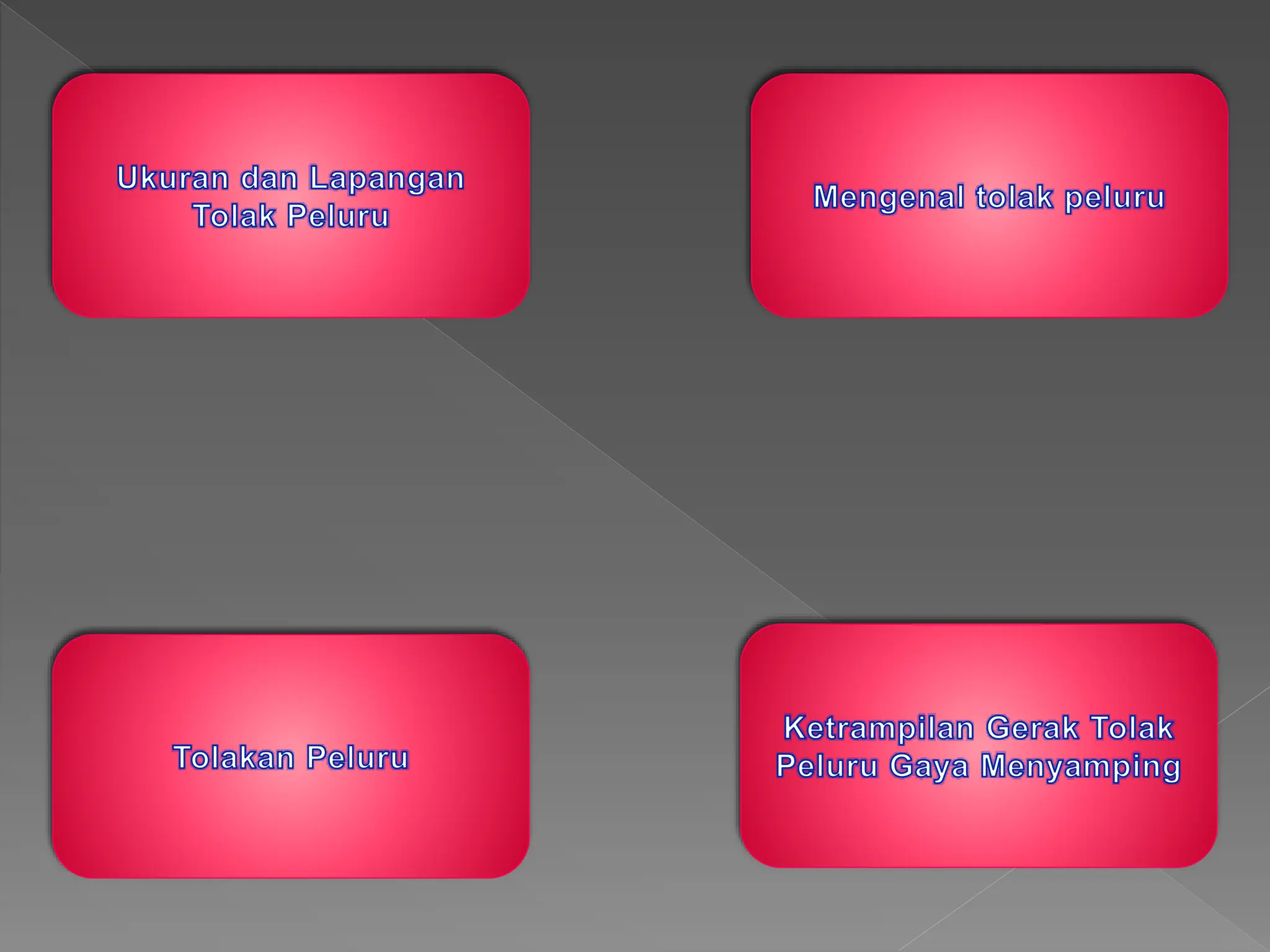 contoh PPT Penjas Materi Tolak Peluru atletik | PPTX