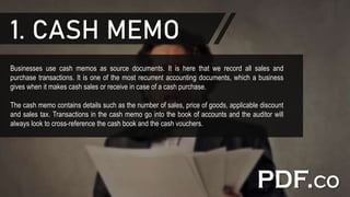 TOP-10 Important Documents in Accounting | PPTX