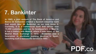 TOP-10 Best Banks in Spain | PPTX