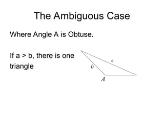 PPT Topic 1-Law of Sines.ppt with formulas | PPT