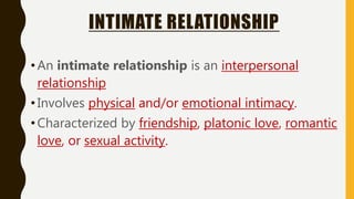 Nature and Role of Relationship | PPTX