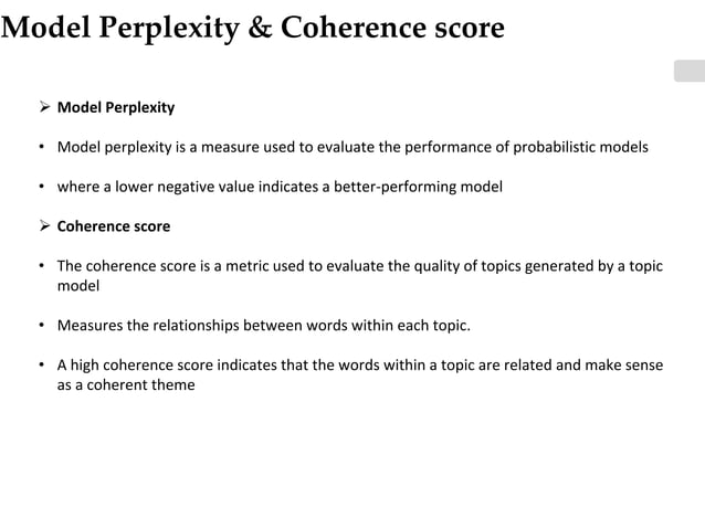 topic modelling through LDA and bertopic model | PPTX