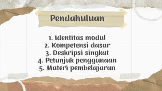 Modul ajar presentasi sub materi evolusi | PPTX