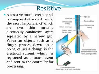 Touch Sreen Technology In Mobiles | PPTX