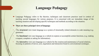 PPT Toward developing an Interactive Language Pedagogy for.pptx