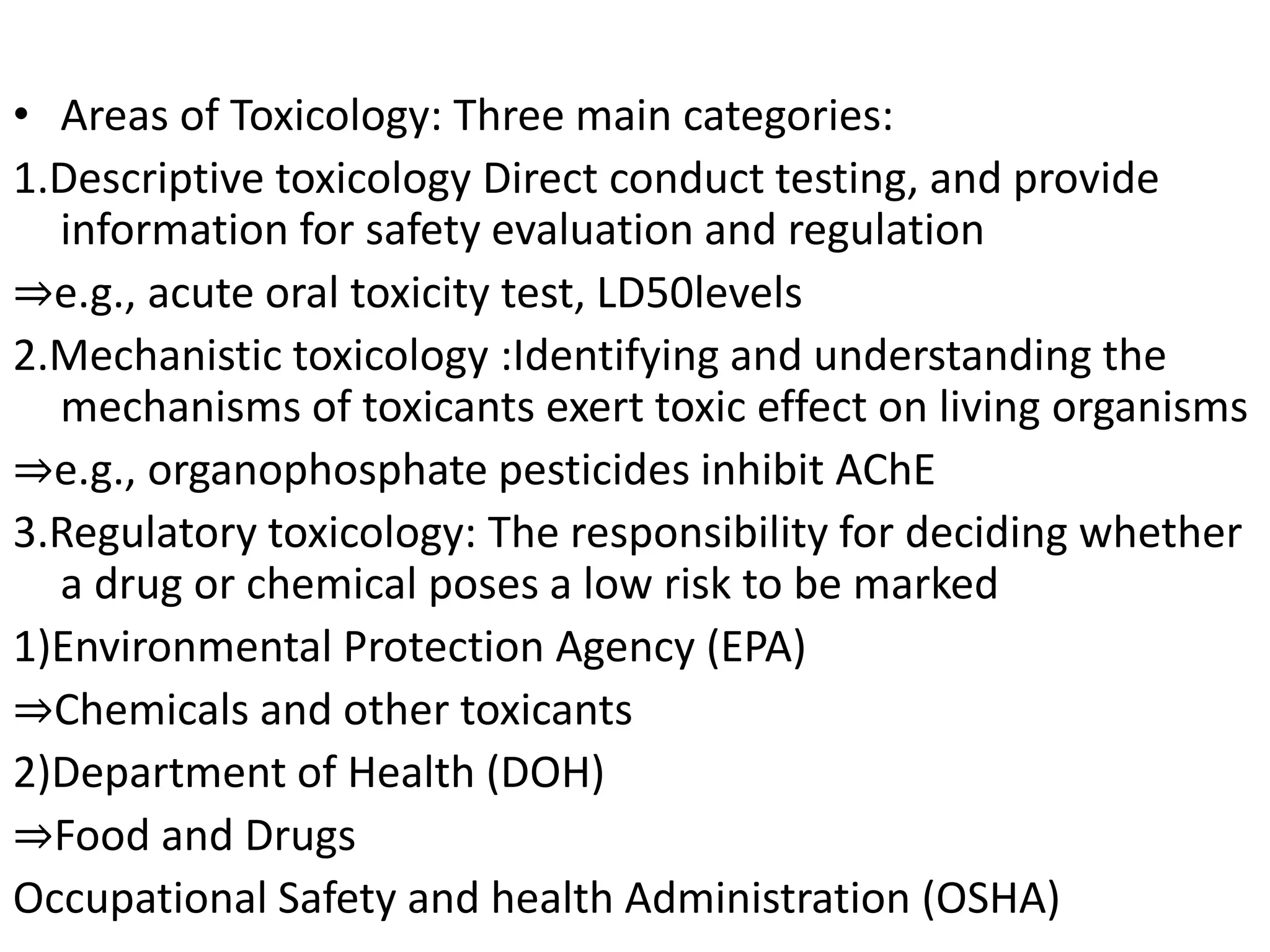 Ppt toxicology | PPTX