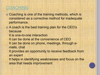 Training & its types | PPTX