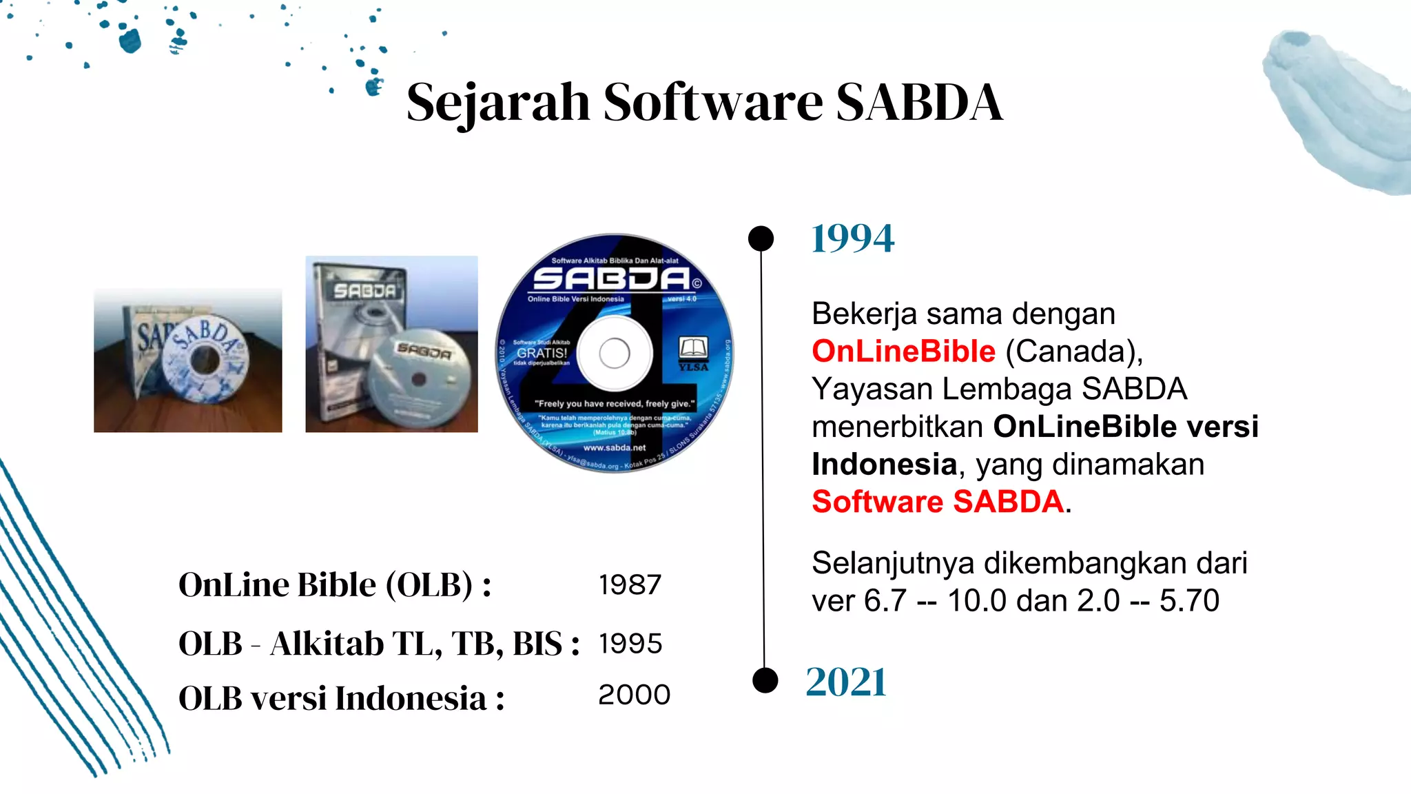 Training Software SABDA | PDF