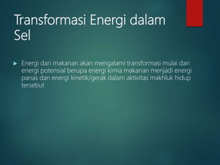 Ppt transformasi energi | PPTX