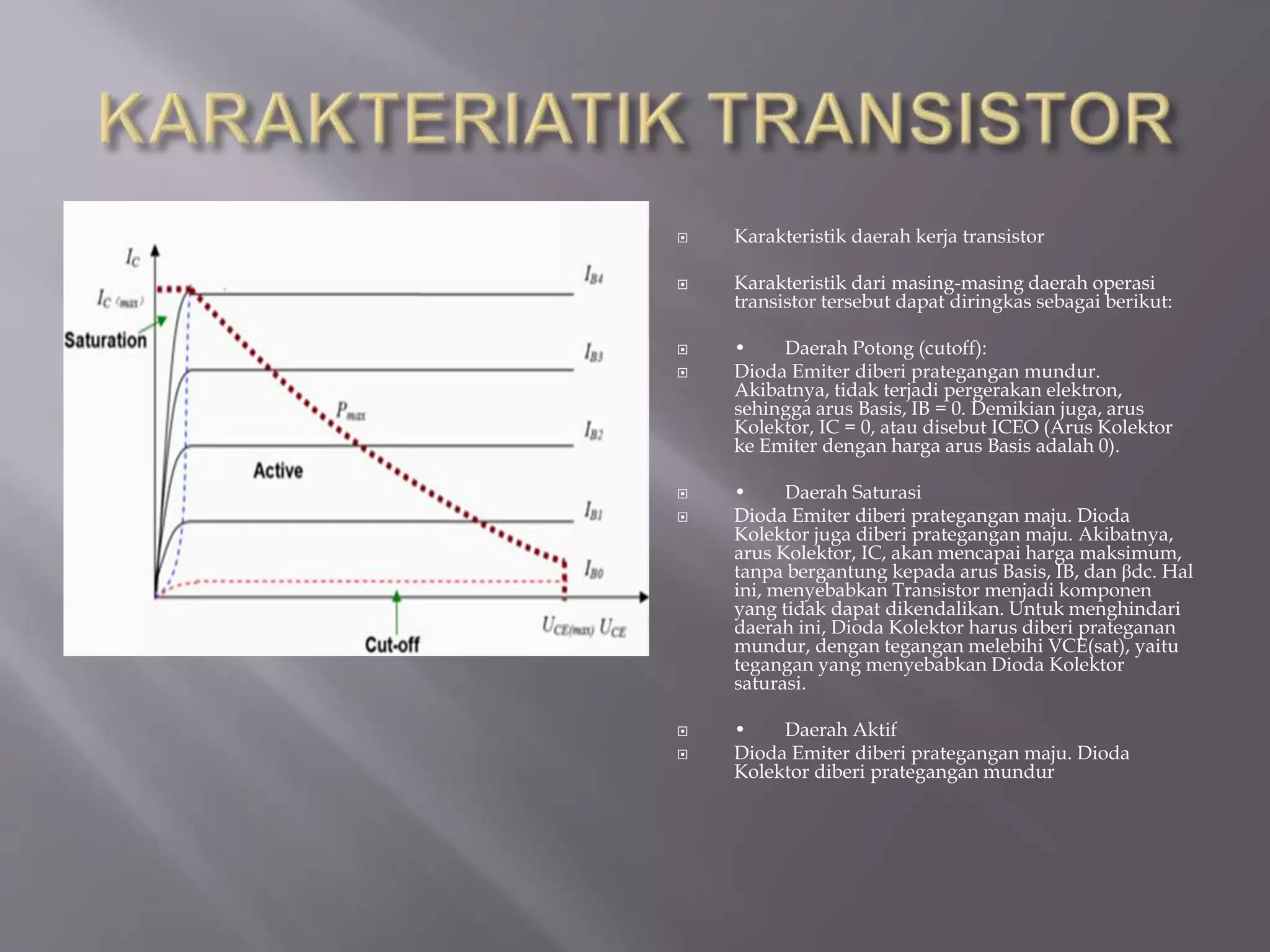 Ppt Transistor | PPTX