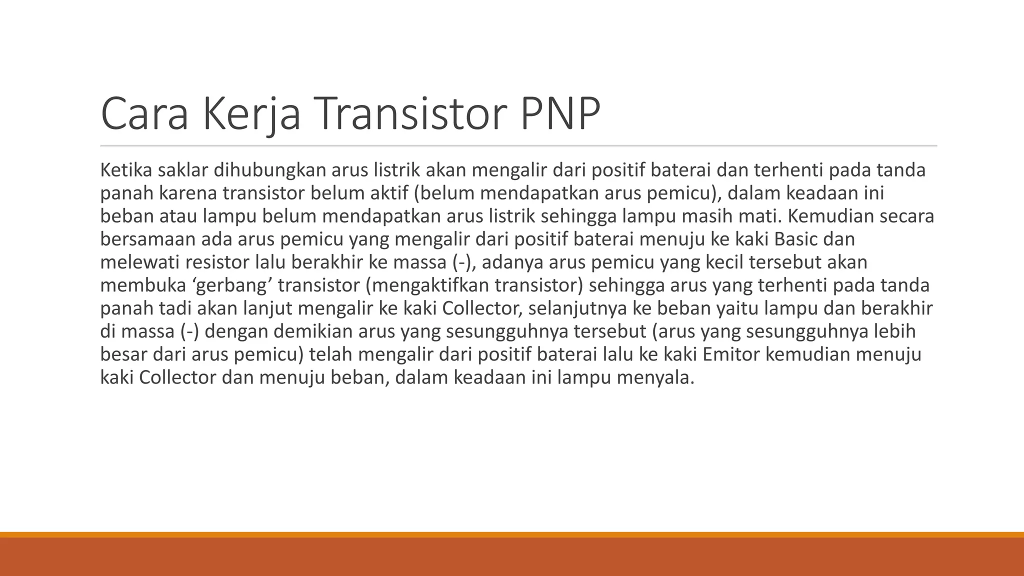 Transistor PNP | PPT