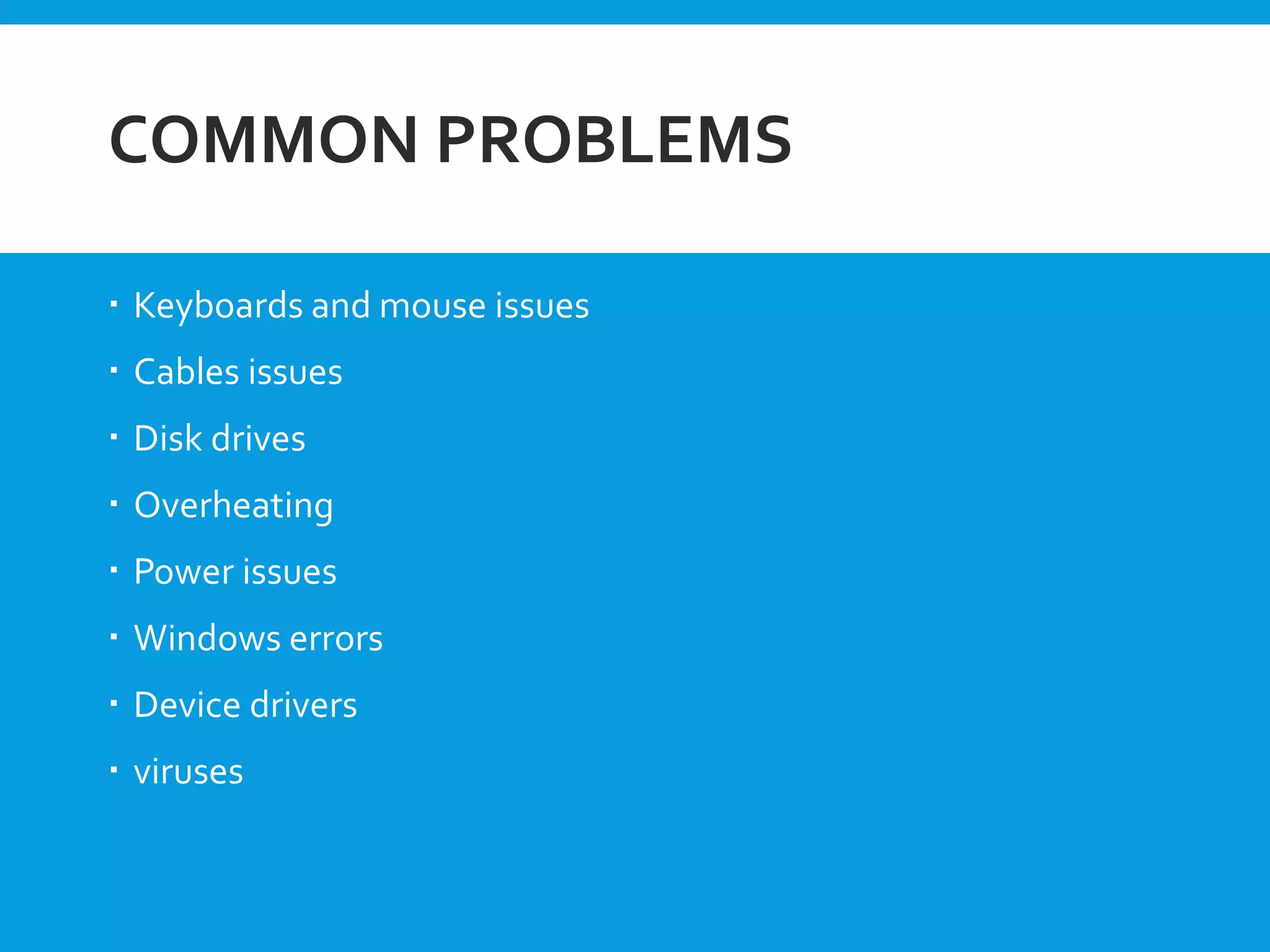 Troubleshooting methods of computer peripherals | PPTX