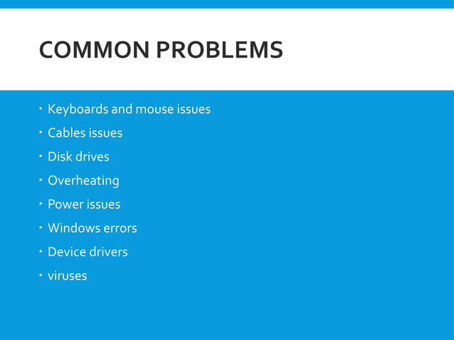 Troubleshooting methods of computer peripherals | PPTX