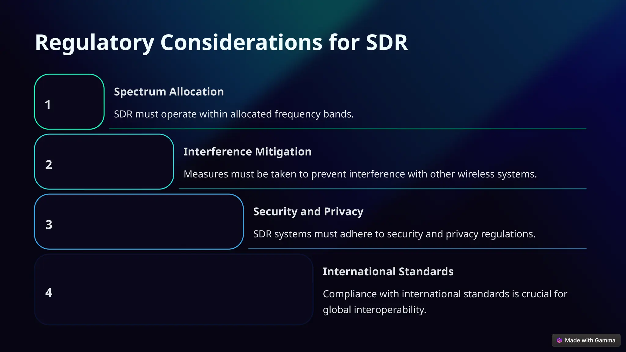 SOFTWARE DEFINED RADIO.Definition,hardware,software and applications | PPTX