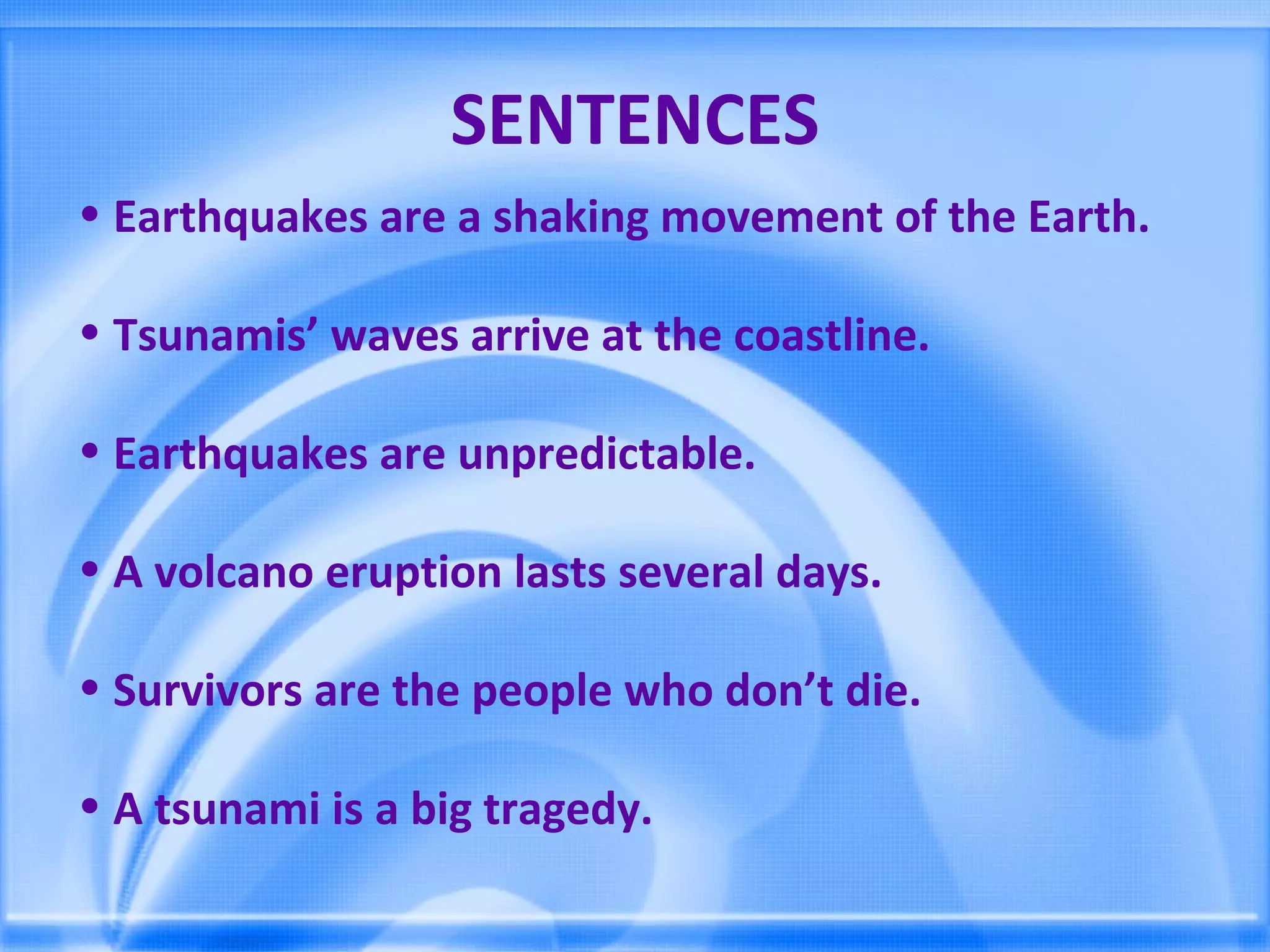 PPT tsunami | PPT