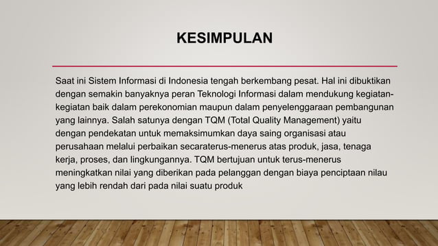 Ppt ttm3 kelompok 2 materi tqm | PPTX