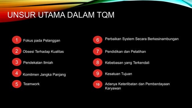 Ppt ttm3 kelompok 2 materi tqm | PPTX