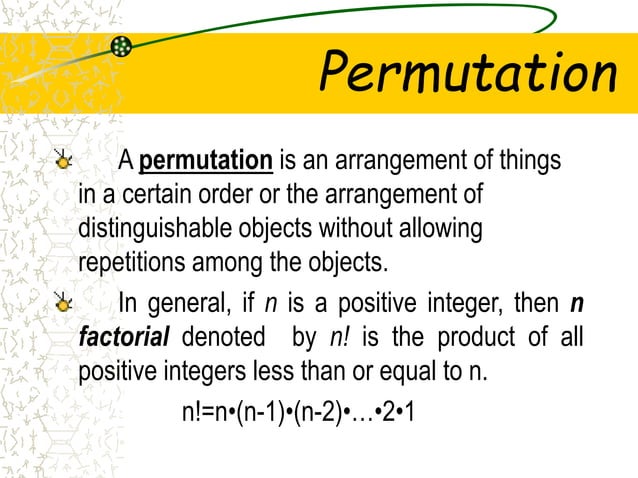 Permutation Ppt Programming Languages Computing