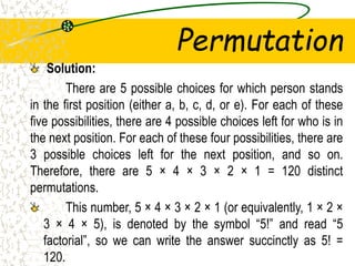 Permutation | PPT | Programming Languages | Computing