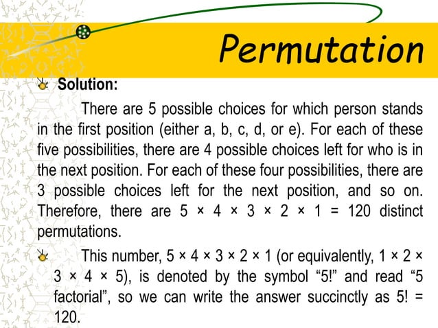 Permutation Ppt Programming Languages Computing