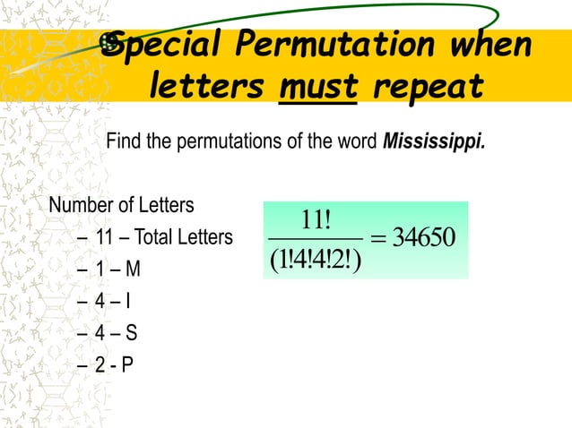 Permutation Ppt Programming Languages Computing