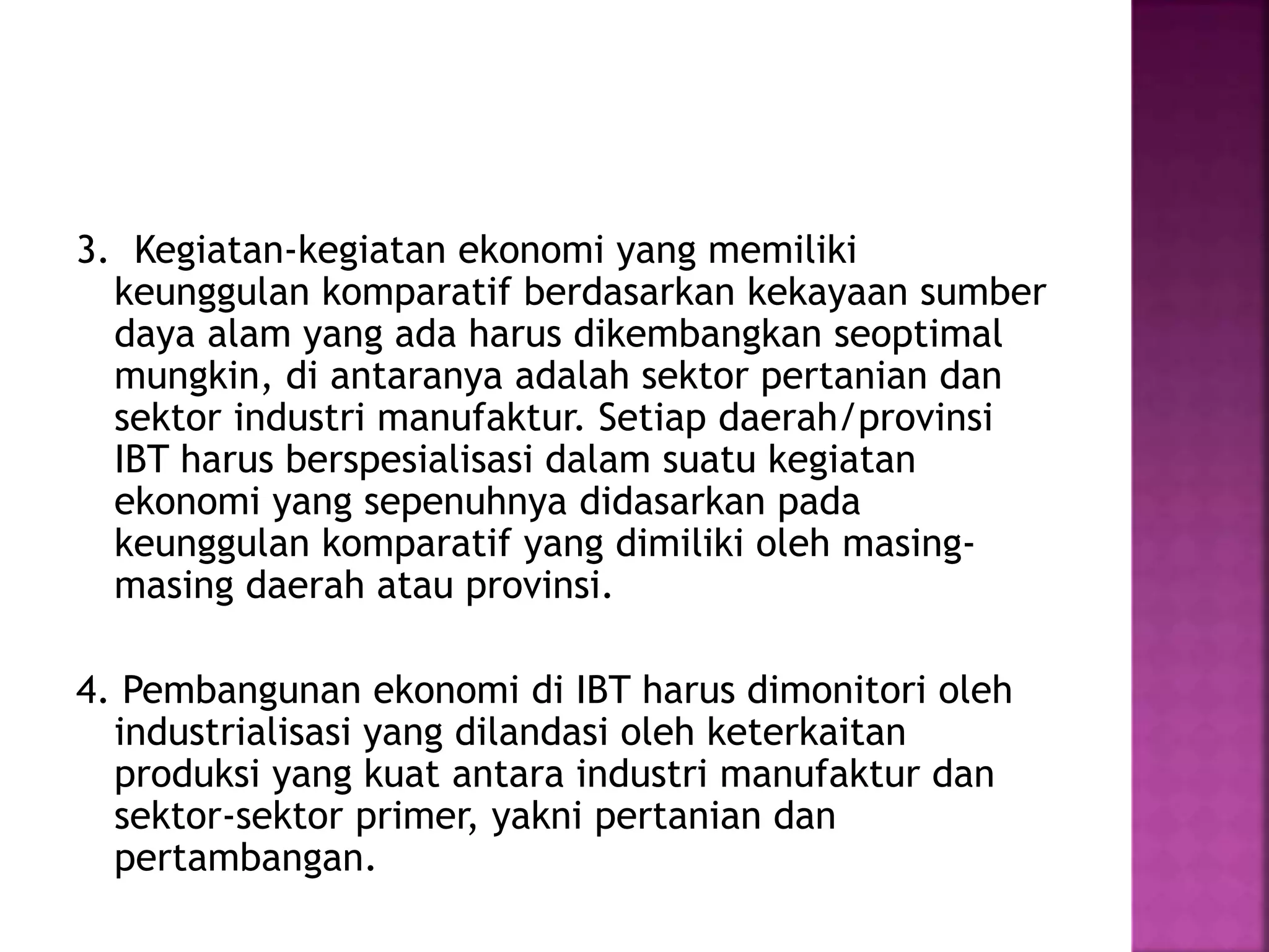 Ppt tugas 7 pembangunan ekonomi daerah | PPTX