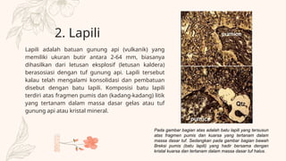 GEOLOGI REKAYASA - BATUAN VULKANIK DAN LAIN-LAIN | PPTX