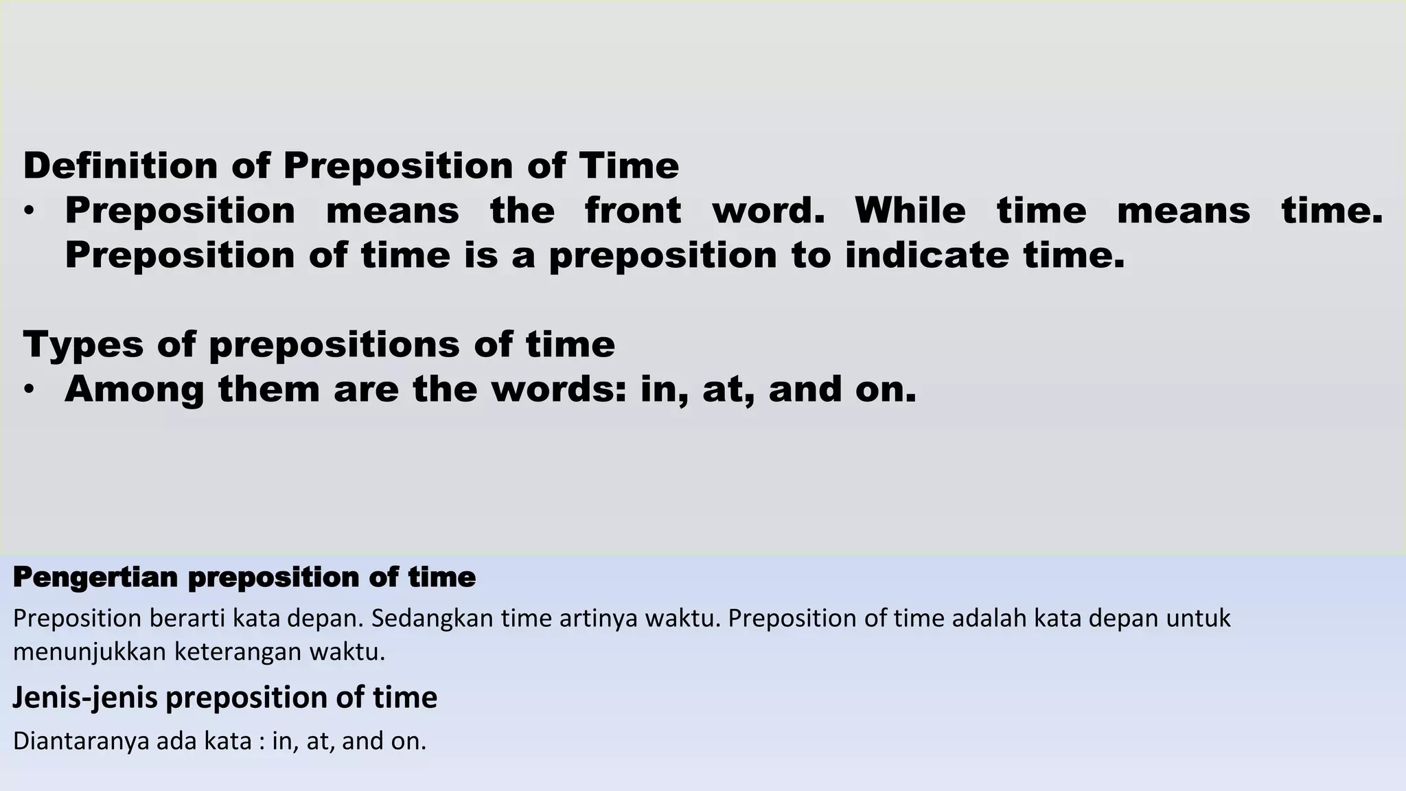 PPT parallel structure dan Preposition of time | PPTX